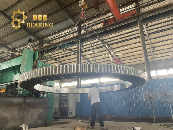 Installation steps of slewing bearing - Heng Guan Bearing